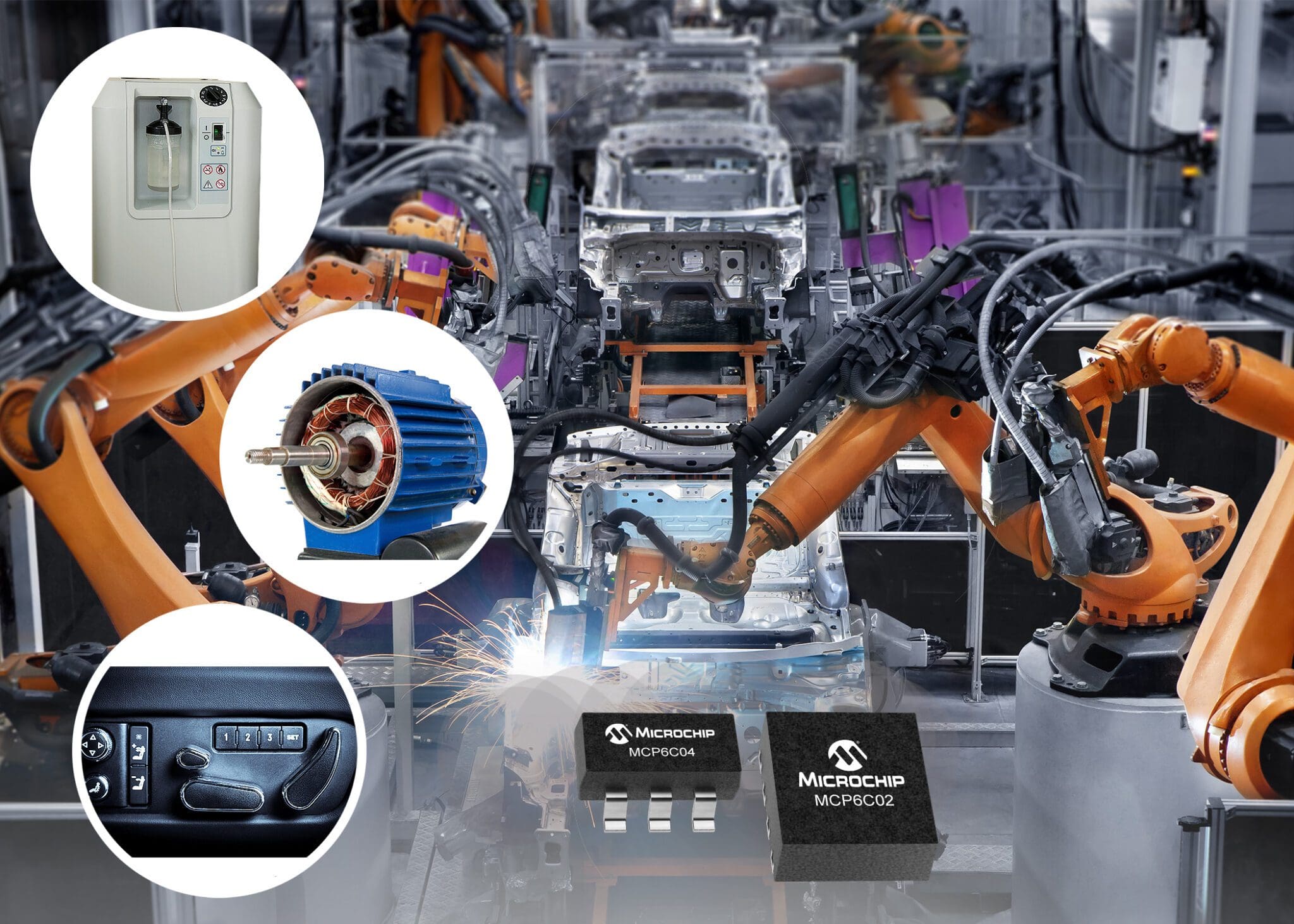 Precisión y consumo eficiente en aplicaciones de automoción