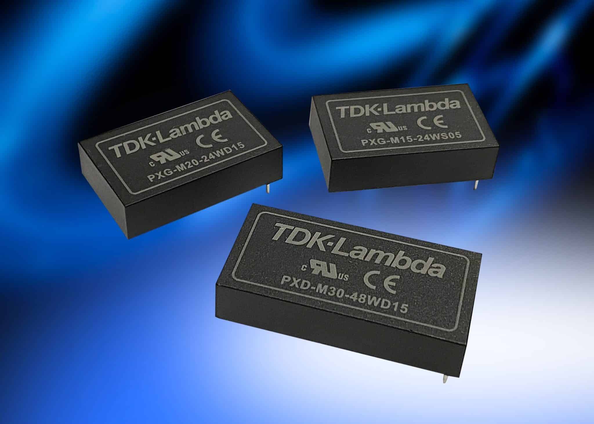 Convertidores DC-DC de 15 y 20 W para entornos