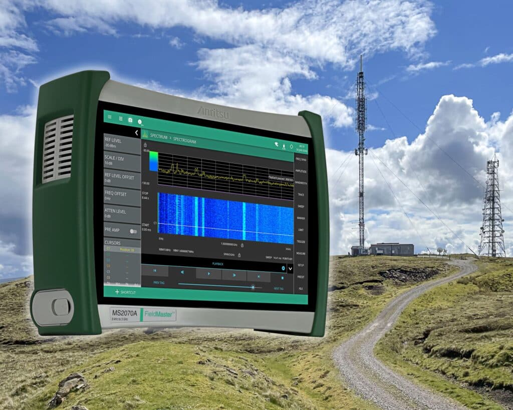 Anritsu presents its portable spectrum analyzer | Redeweb