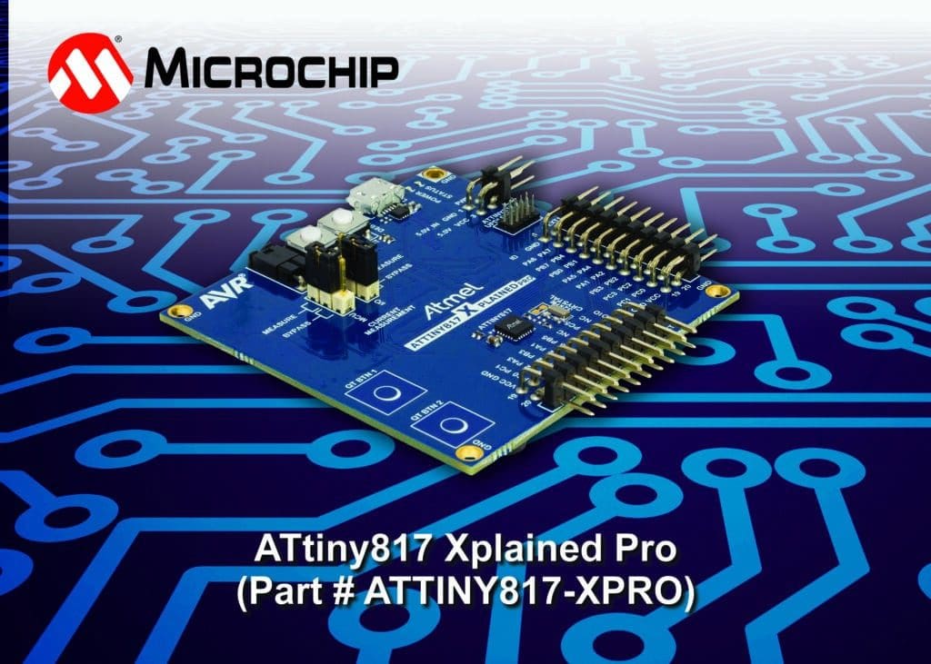 Gane una ATtiny817 Xplained Pro de Microchip | Redeweb