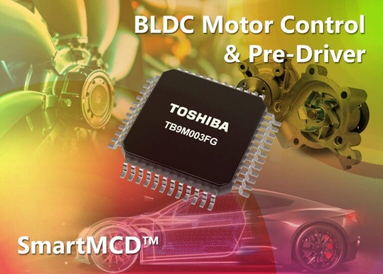 Toshiba lanza un CI controlador de motor mejorado con microcontrolador ...