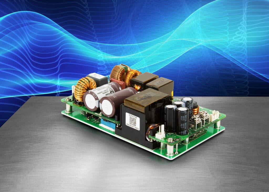 Low-profile 500W AC/DC power supplies supporting convection, conduction ...